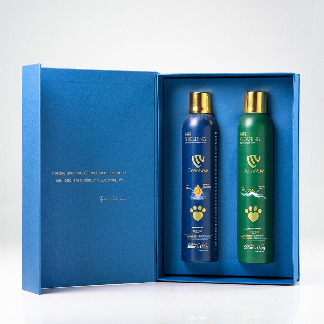Kit Premium Blindagem e Limpeza de Tapetes Linha Pet